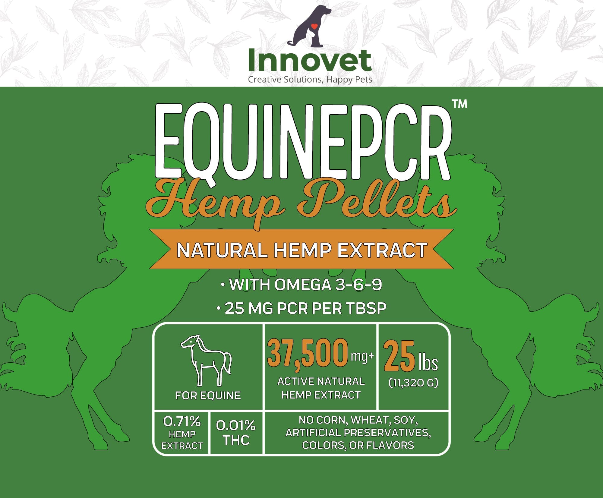 Buy Full Spectrum CBD Pellets for Horses – Innovet Pet