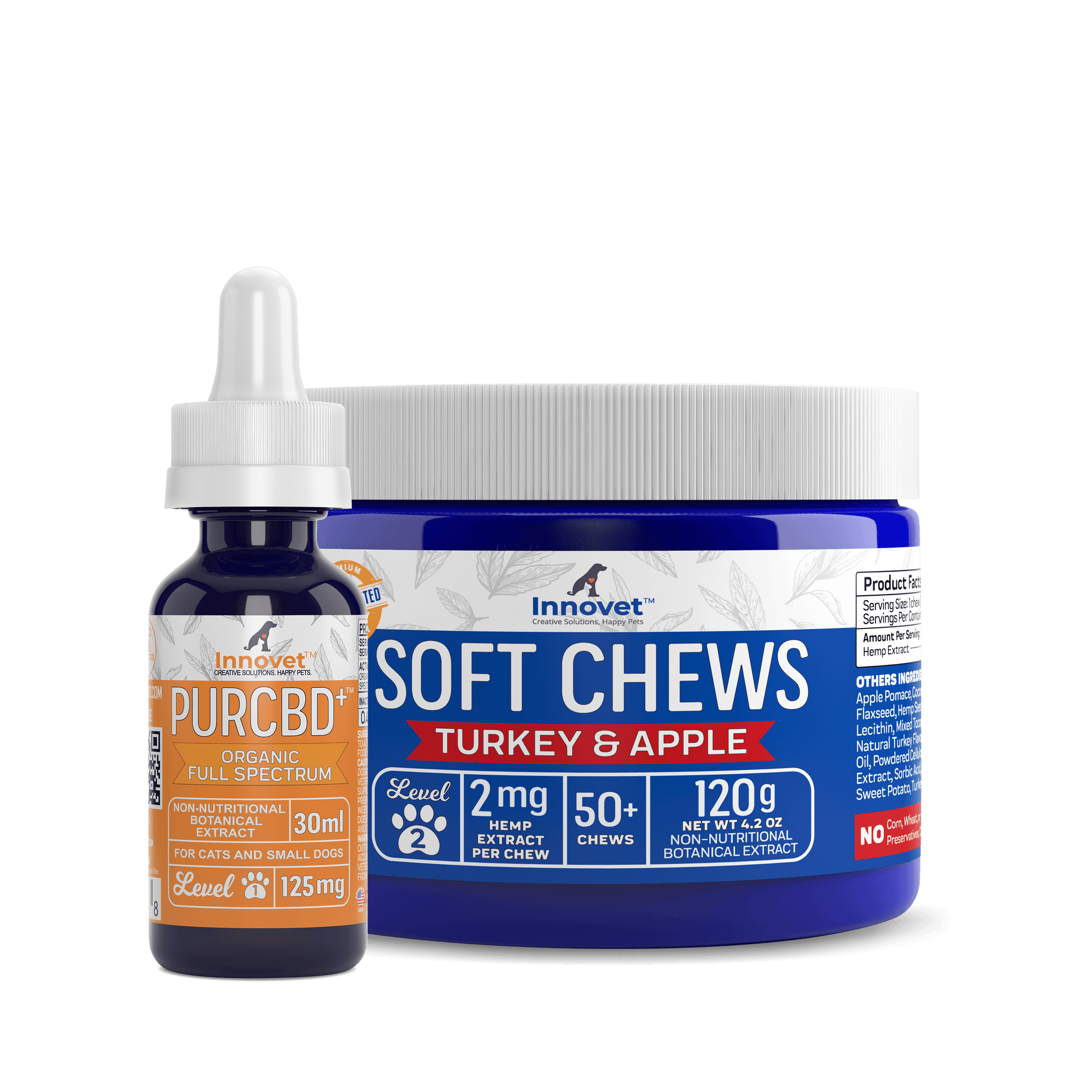 CBD oil and Treats for Small Dogs- Made in USA – Innovet Pet